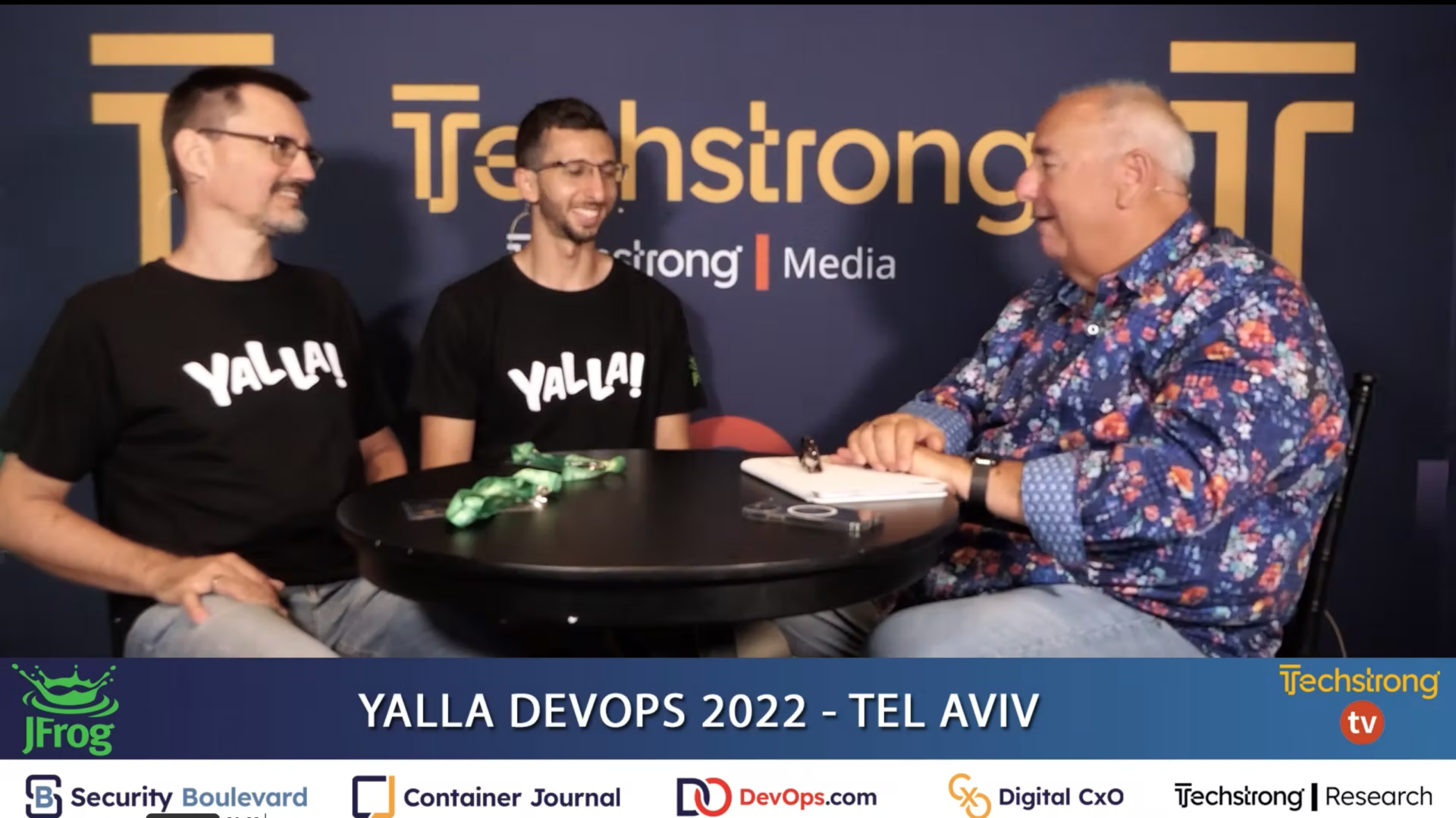 Fred Simon & Amit Ezer, JFrog | Yalla DevOps 2022 - Techstrong TV