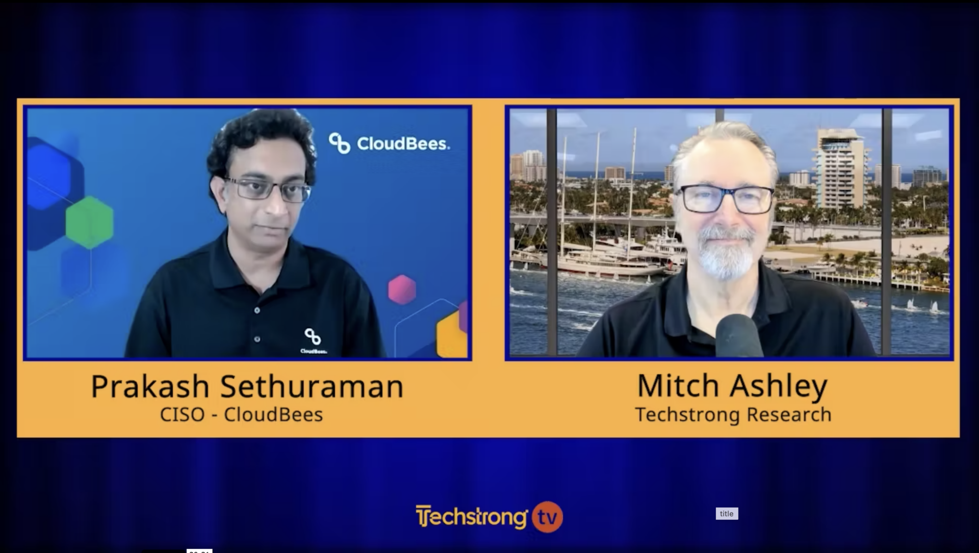 CISOs and DevSecOps - Prakash Sethuraman, CloudBees - Techstrong TV