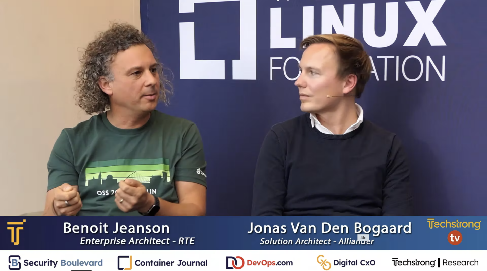 Benoit Jeanson, RTE & Jonas Van Den Bogaard, Alliander | Open Source Summit Europe 2022 ...
