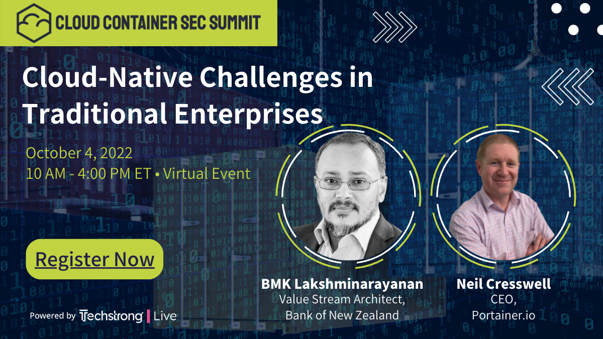 BMK Lakshminarayanan & Neil Cresswell - Cloud-Native Challenges in Traditional Enterprises ...