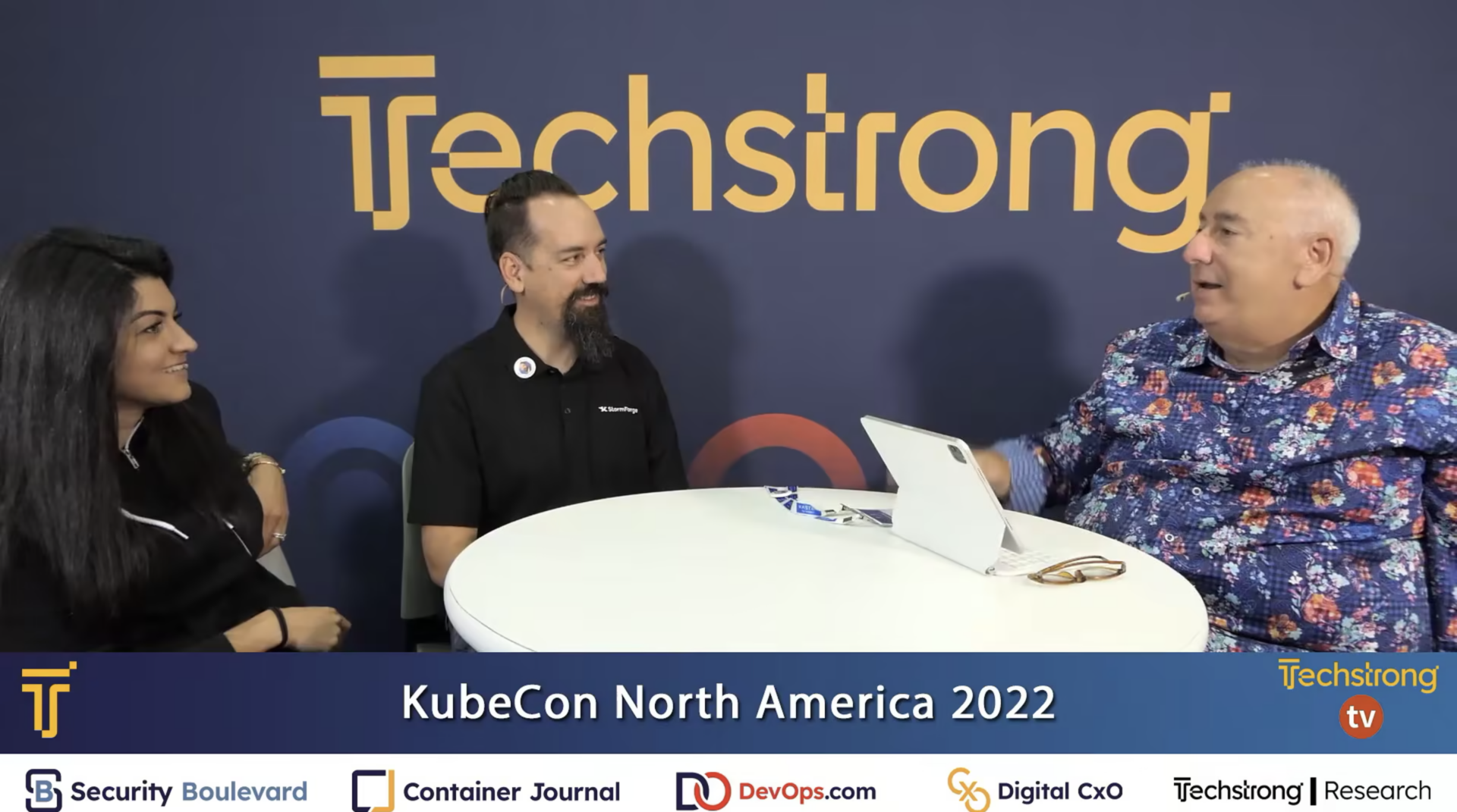 Patrick Bergstrom and Yasmin Rajabi, StormForge | KubeCon + CloudNativeCon NA 2022 - Techstrong TV
