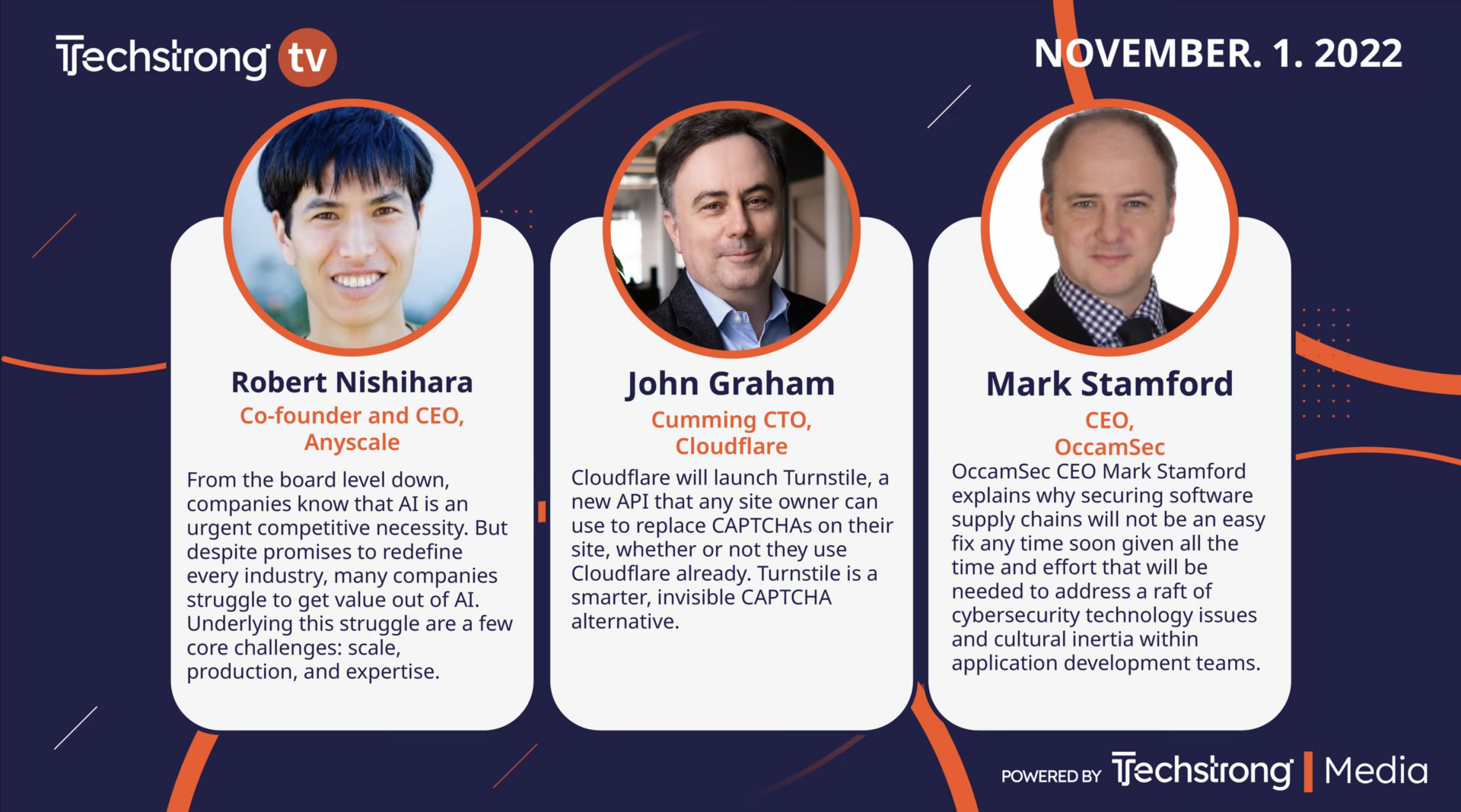 Robert Nishihara Archives - Techstrong TV