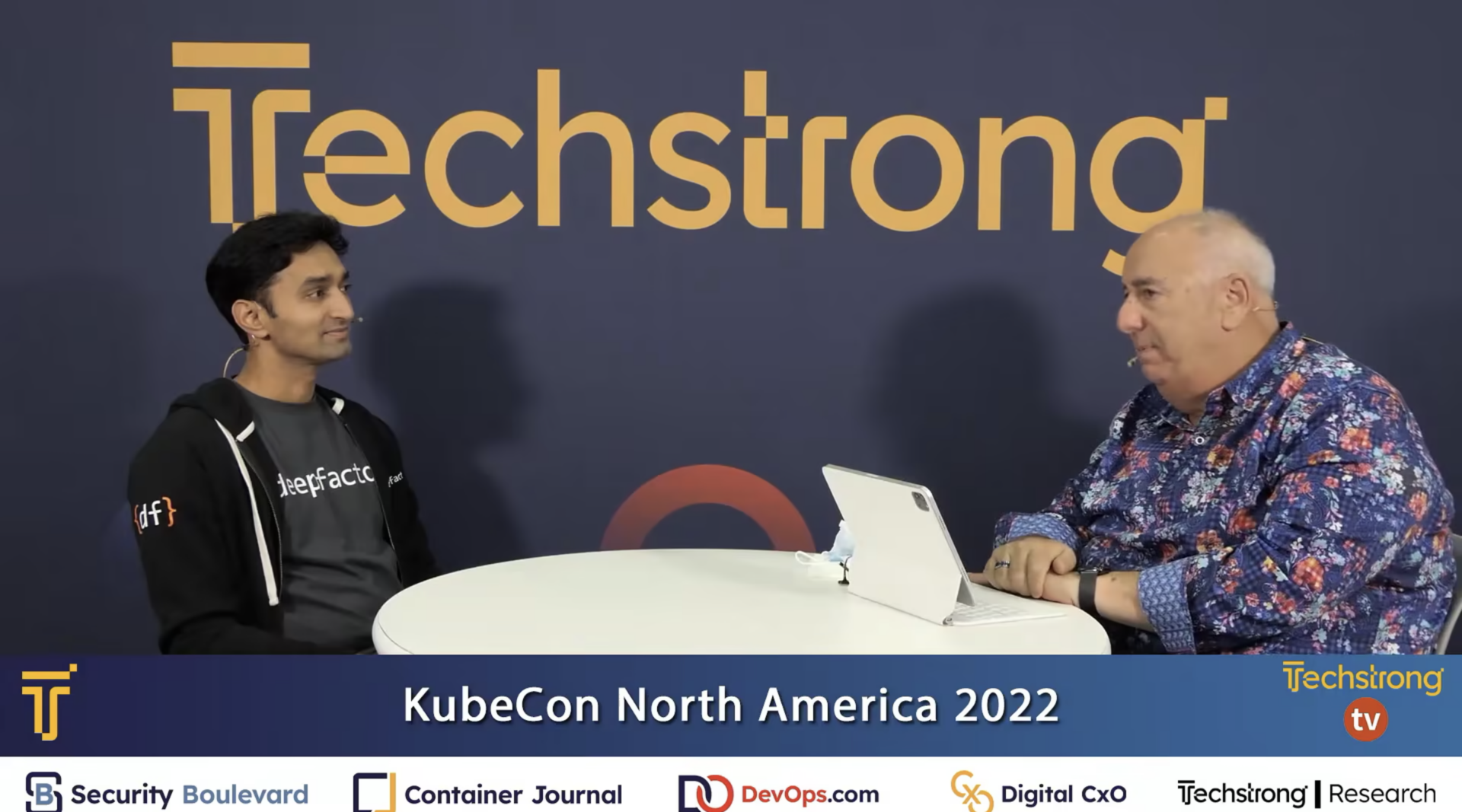 Kiran Kamity, DeepFactor | KubeCon + CloudNativeCon NA 2022 - Techstrong TV