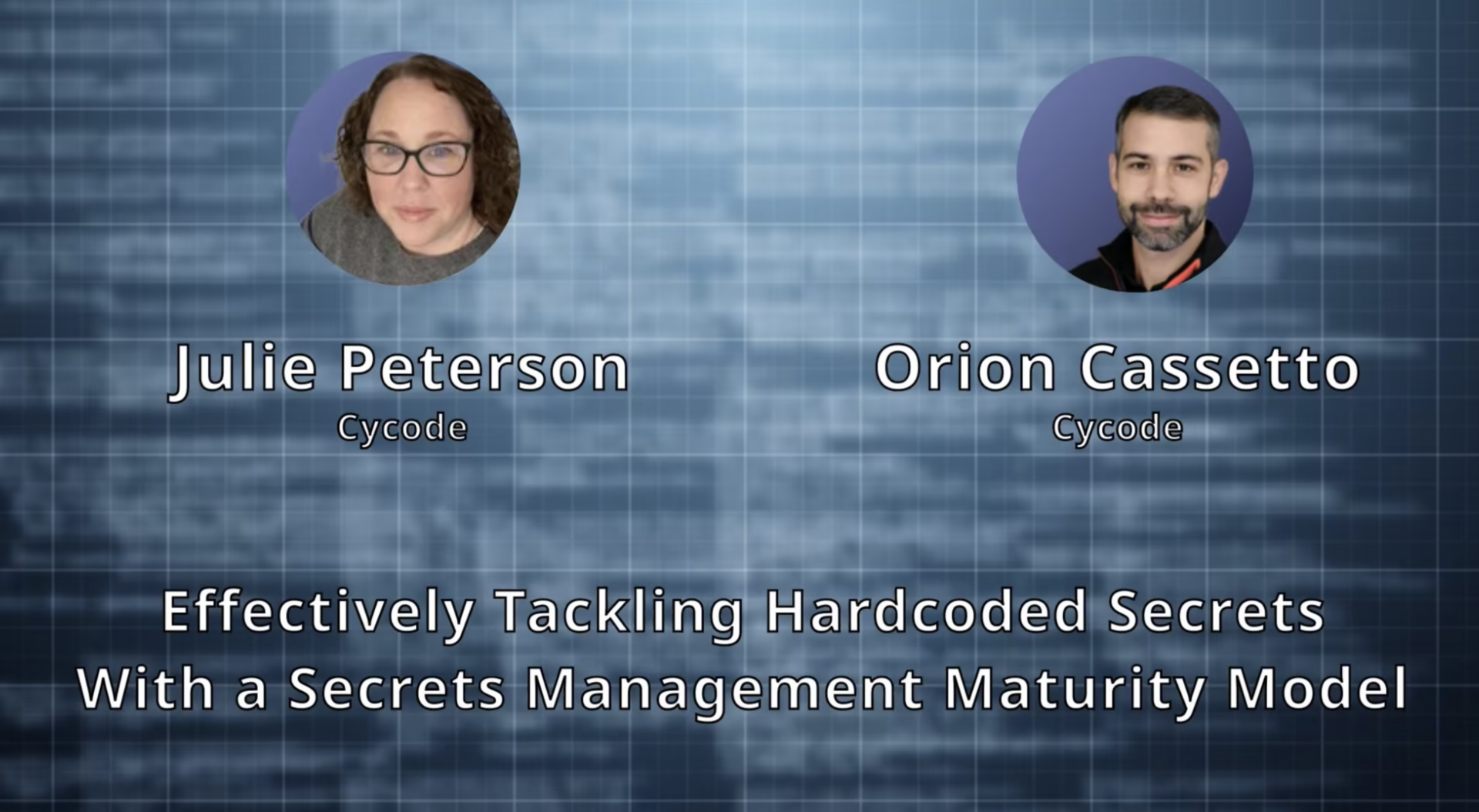 Julie Peterson and Orion Cassetto, Cycode | DevOps Connect 2022 - Techstrong TV