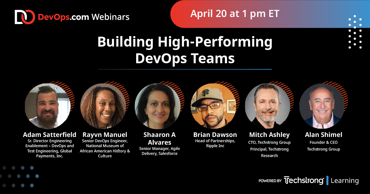 Building High-Performing DevOps Teams - DevOps Unbound Roundtable ... Building High-Performing DevOps Teams - DevOps Unbound Roundtable ...