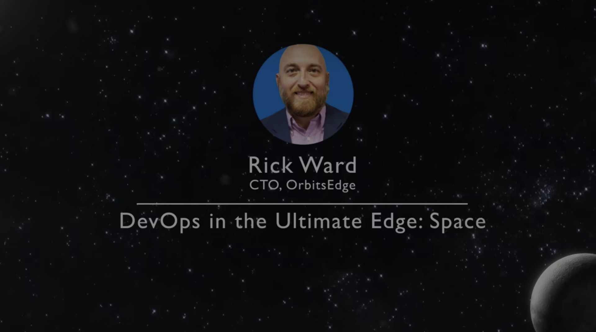 Rick Ward, OrbitsEdge | DevOps Experience 2022 - Techstrong TV