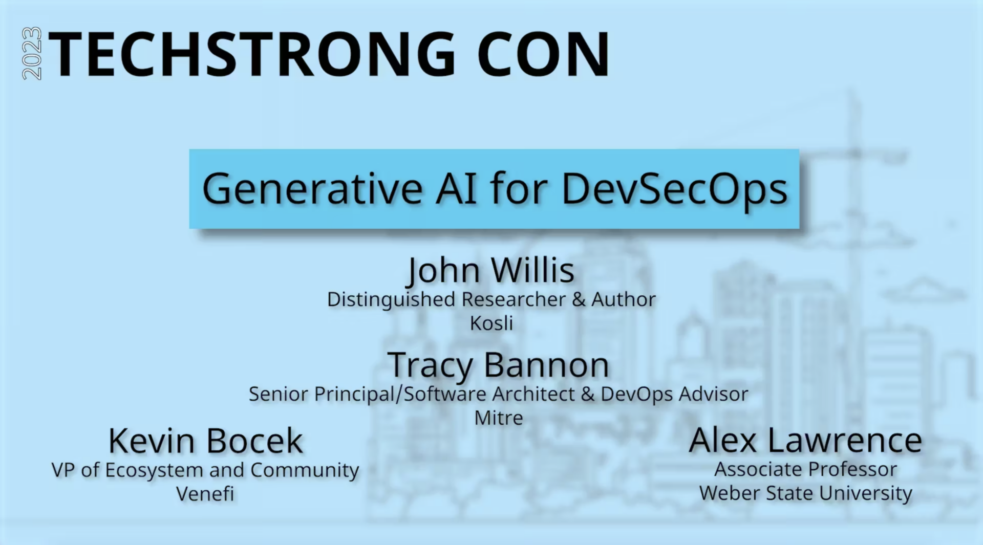 Generative AI for DevSecOps - Techstrong Con 2023 - Techstrong TV