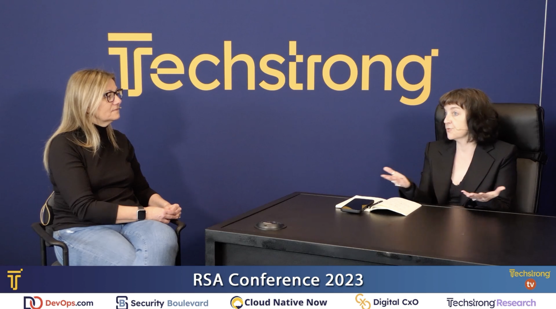 Connie Stack, Next DLP | RSA Conference 2023 - Techstrong TV
