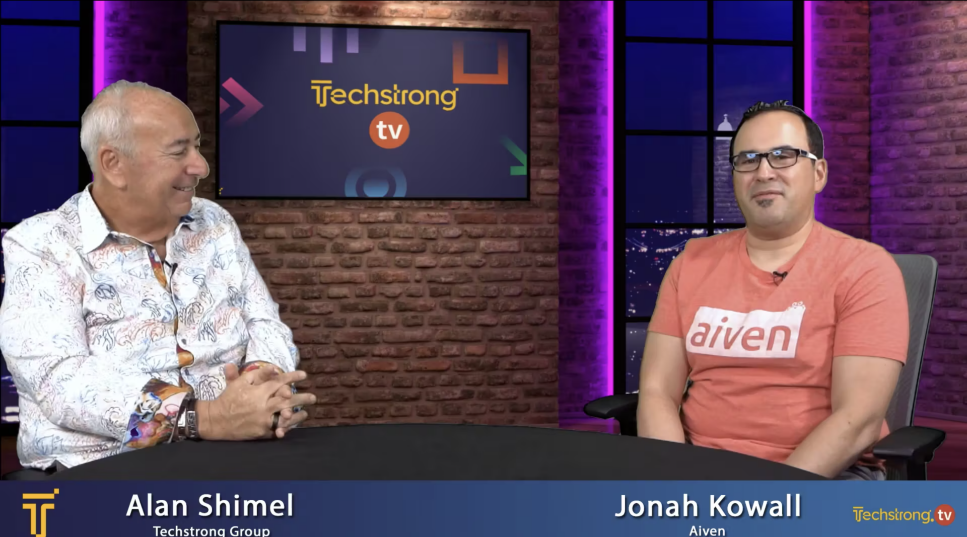 Aiven's New Offerings and Free Tier - Jonah Kowall, Aiven - Techstrong TV