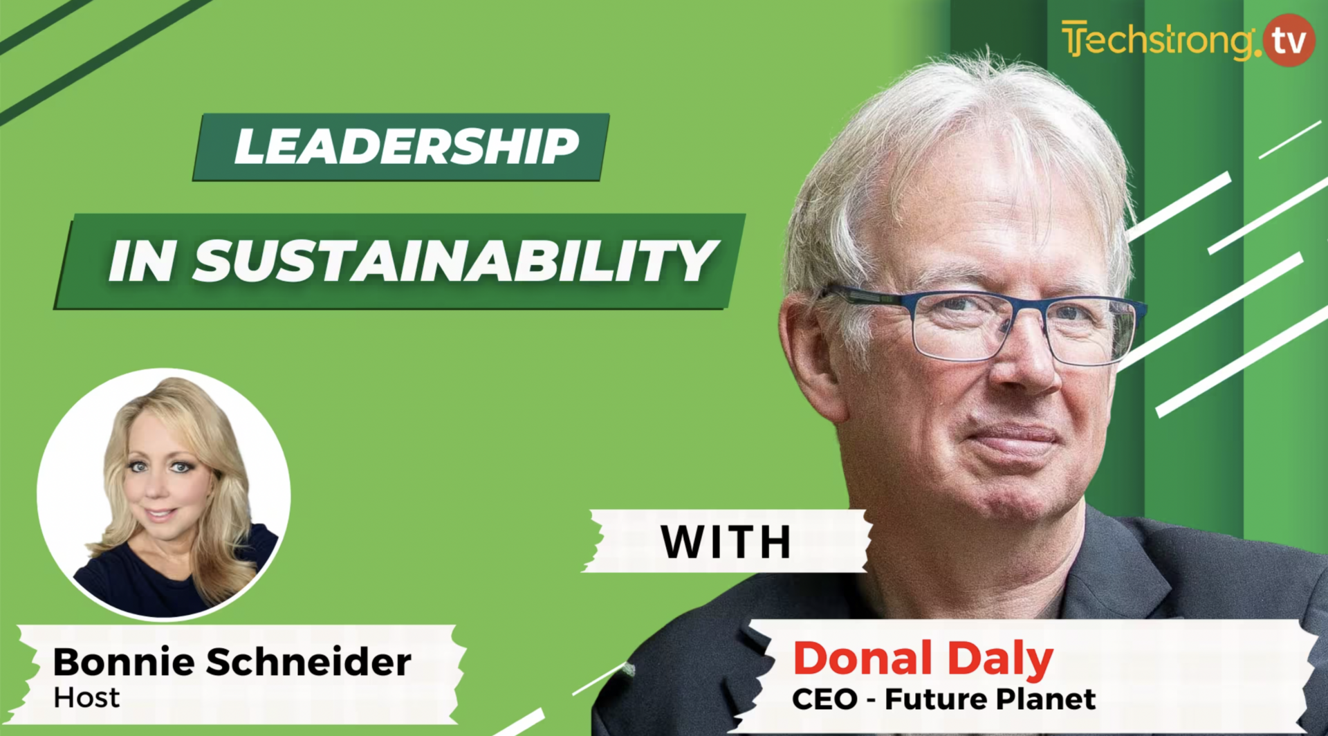 Leadership in Sustainability - Donal Daly, Future Planet - Techstrong TV