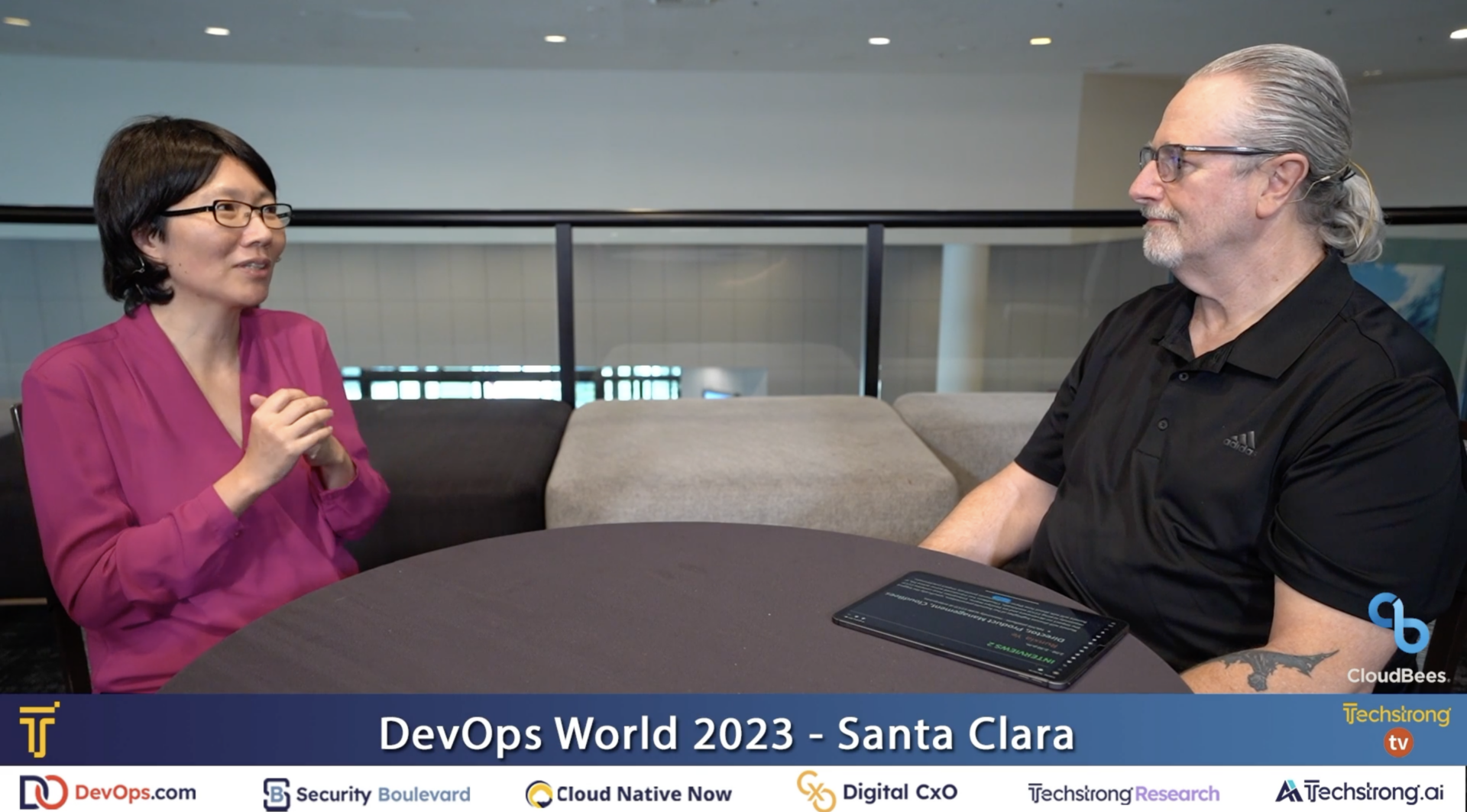 Runxia Ye, CloudBees | DevOps World 2023 - Techstrong TV