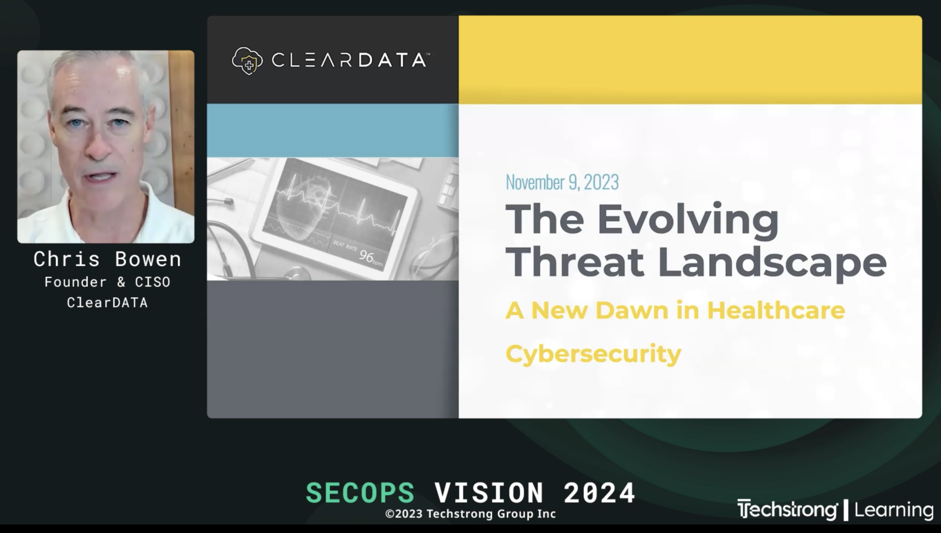 The Evolving Threat Landscape: A New Dawn in Cybersecurity with Chris Bowen | SecOps Vision 2024 ...