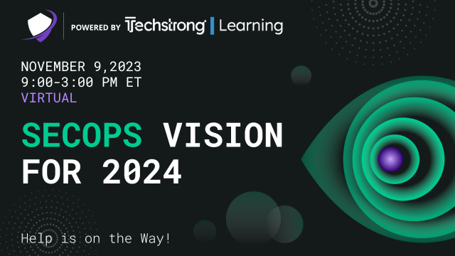SecOps Vision 2024 - Techstrong TV