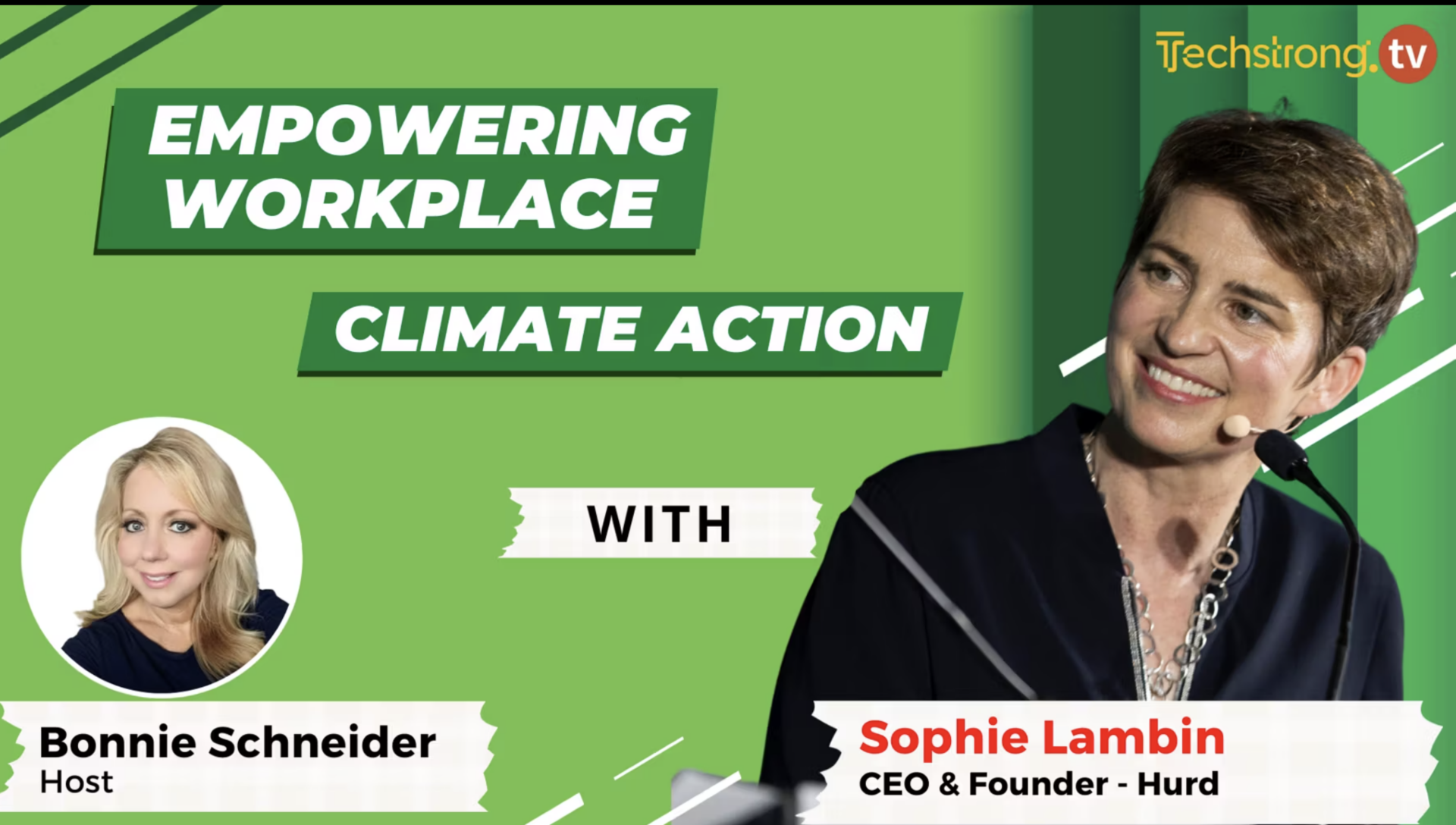 Empowering Workplace Climate Action with Sophie Lambin - Techstrong TV
