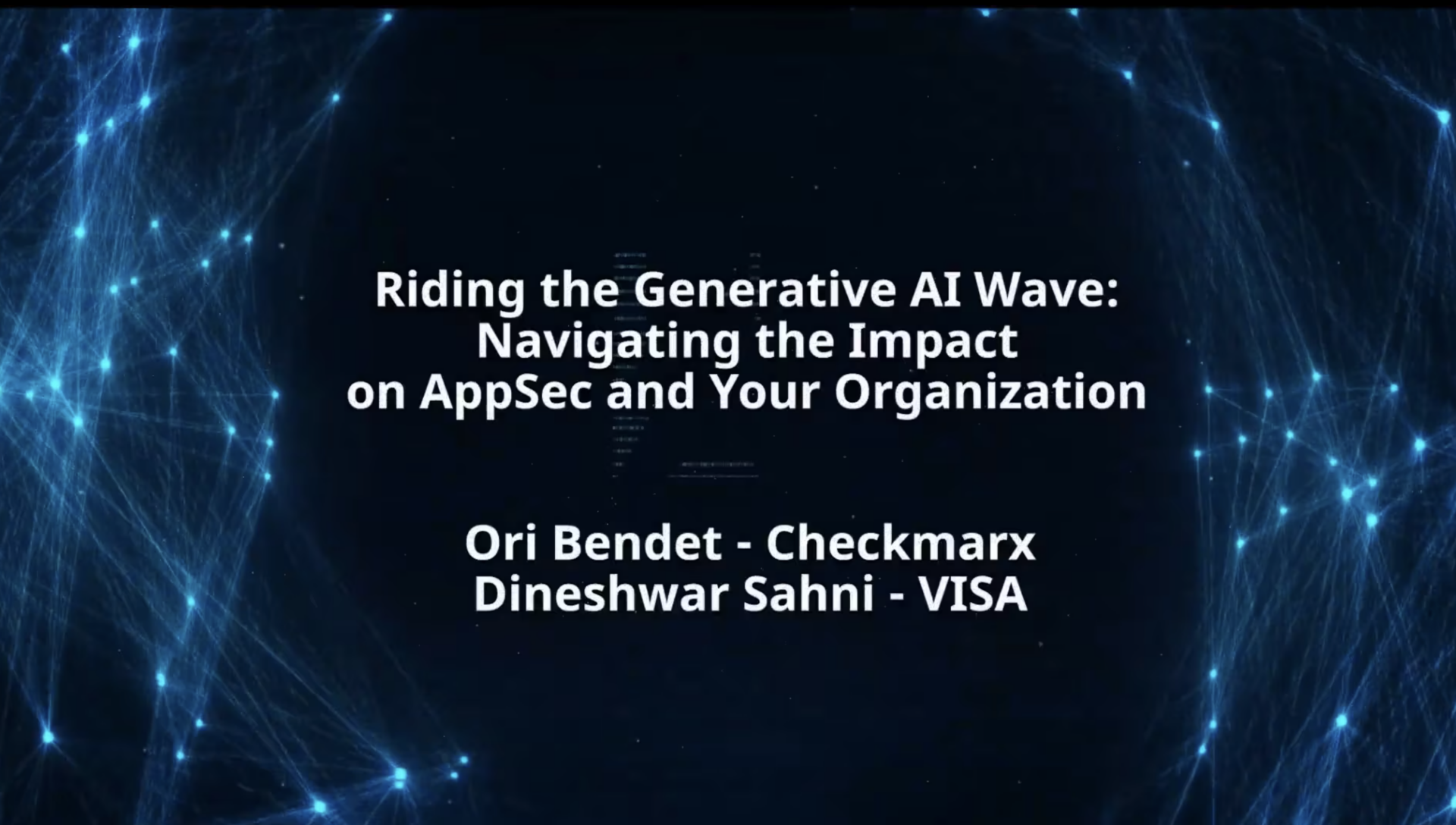 Riding the Generative AI Wave: Navigating the Impact on AppSec and Your Organization | AI in ...