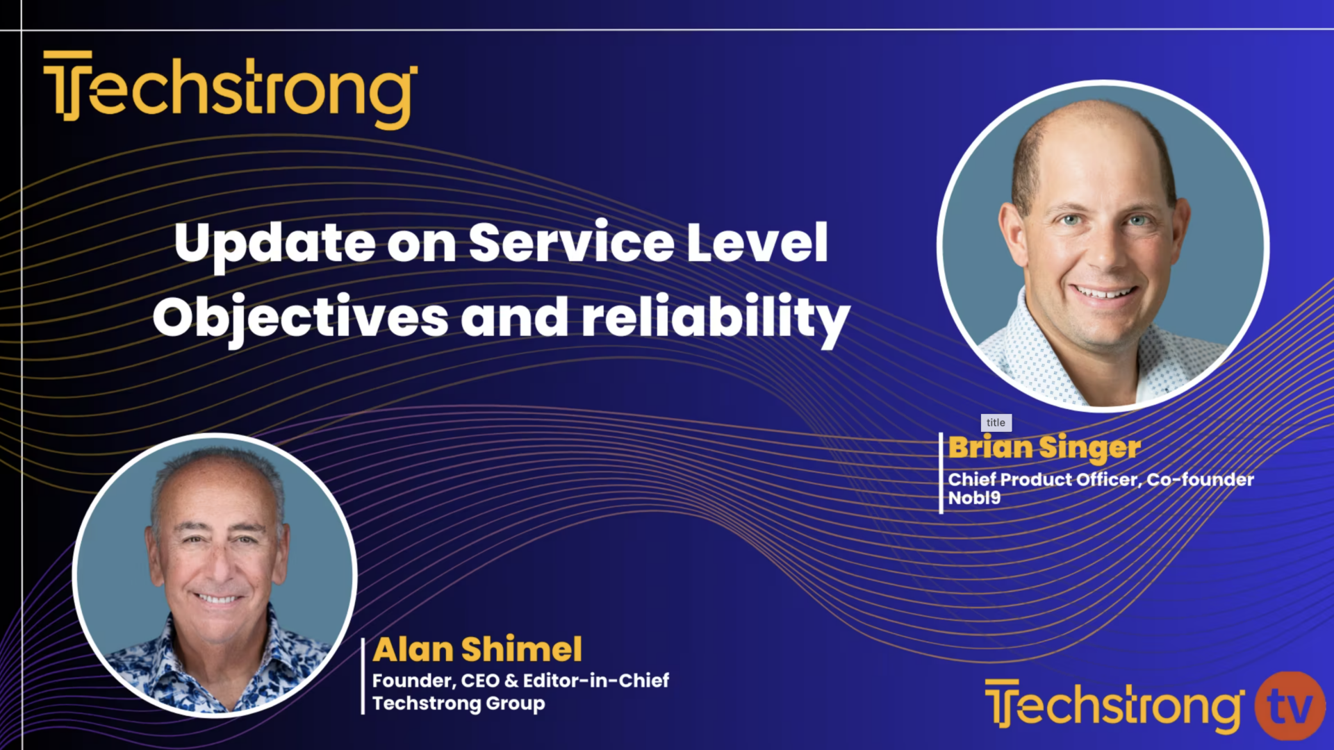 Focusing on SLOs and Reliability with Nobl9's Brian Singer - Techstrong TV