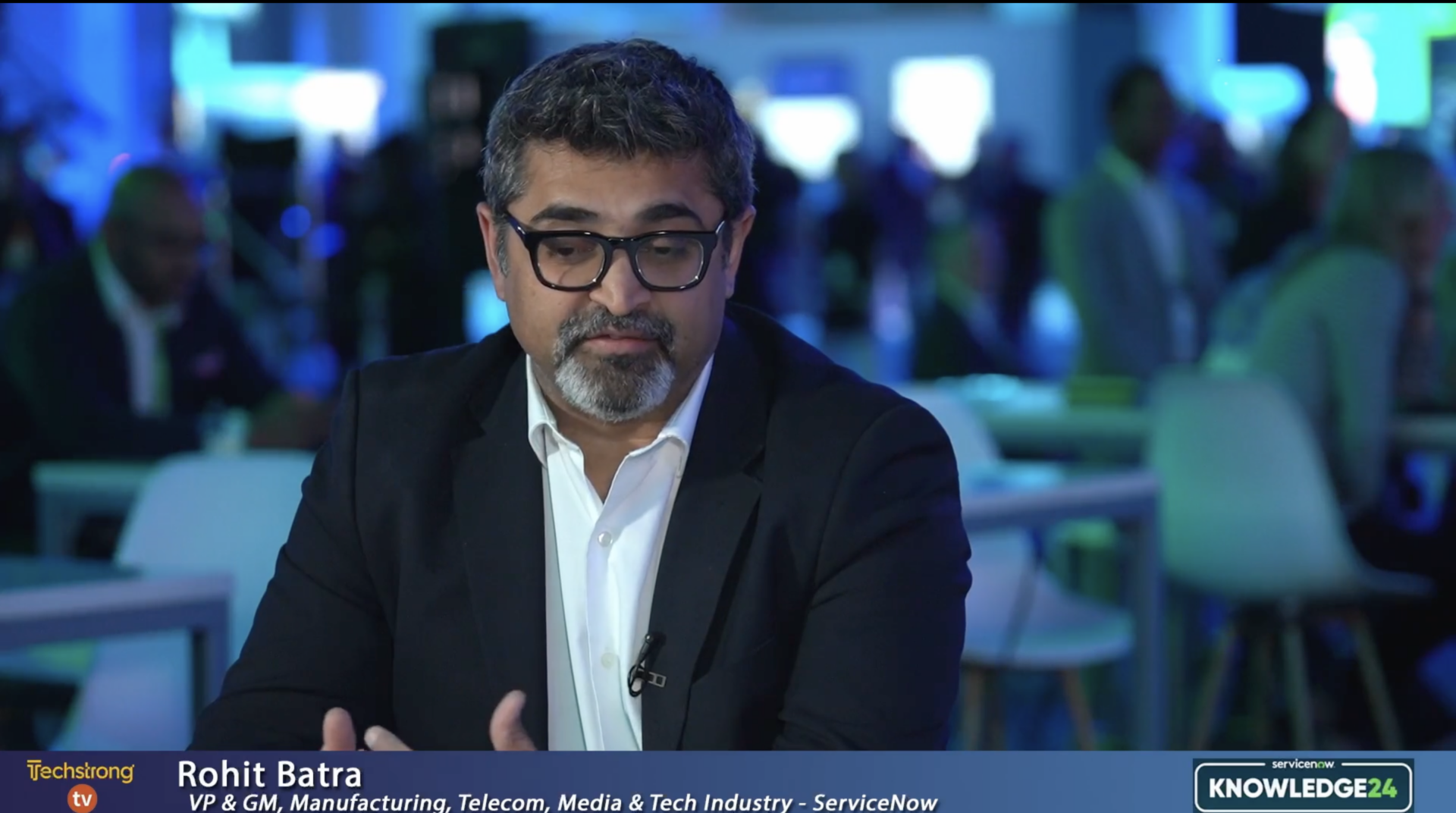 Streamlining Manufacturing with Rohit Batra at ServiceNow Knowledge 2024 - Techstrong TV