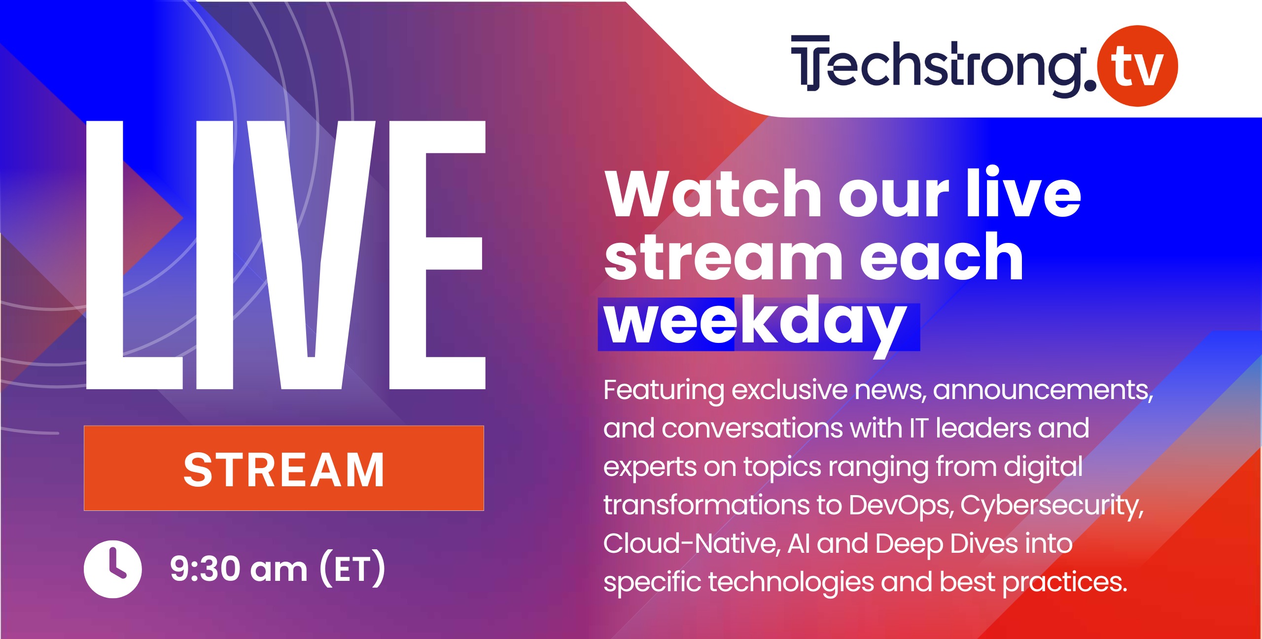 Home - Techstrong TV